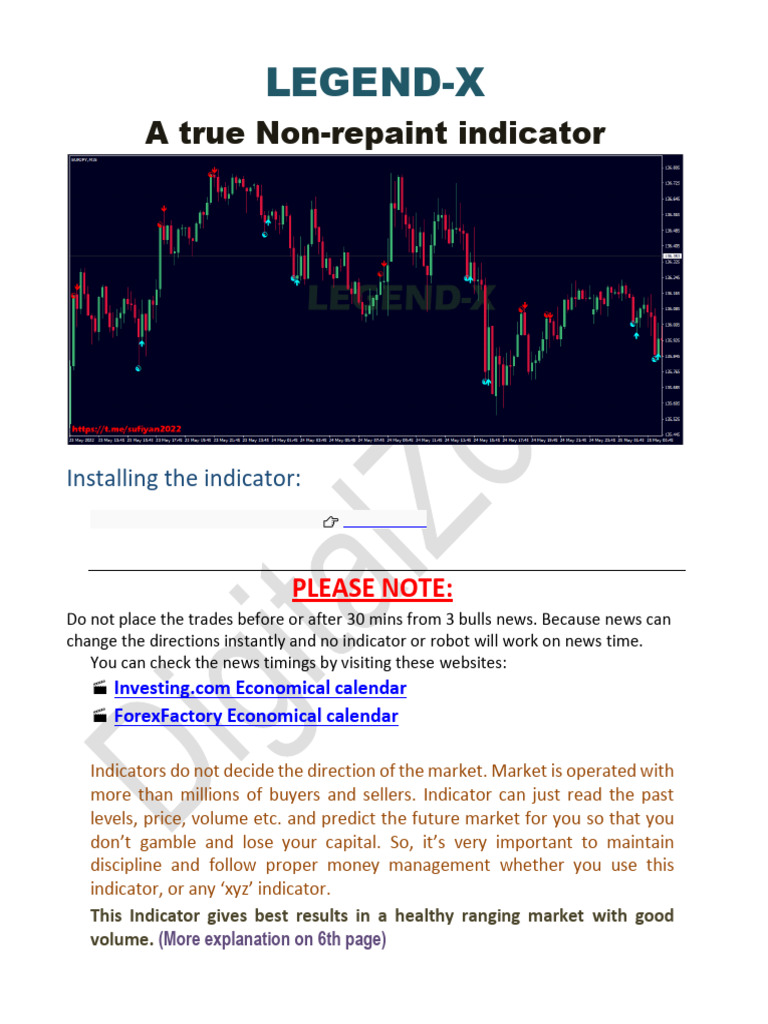 LEGEND-X Instruction Manual | PDF | Financial Markets