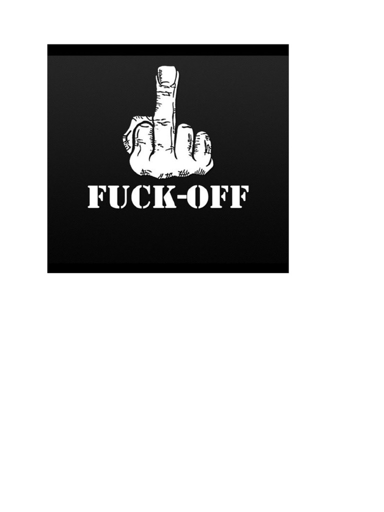 fck off | PDF
