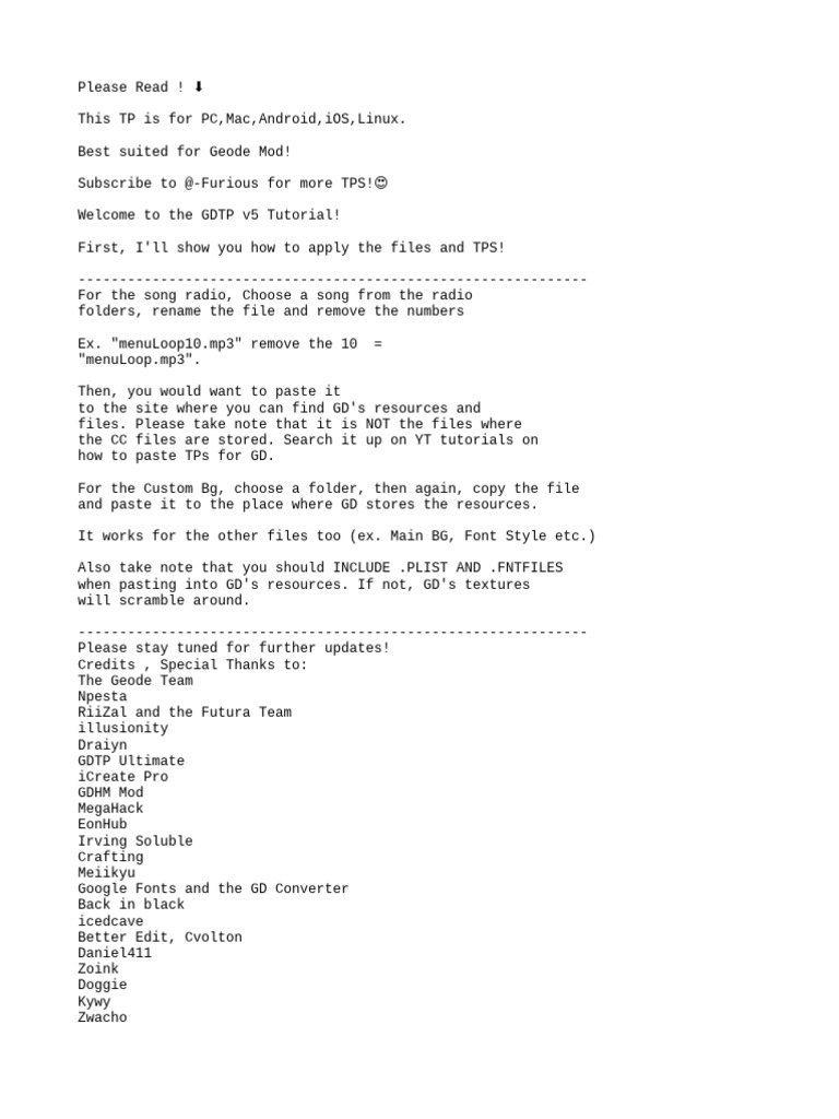 Tutorial (Please Read Me!!) | PDF | Computers