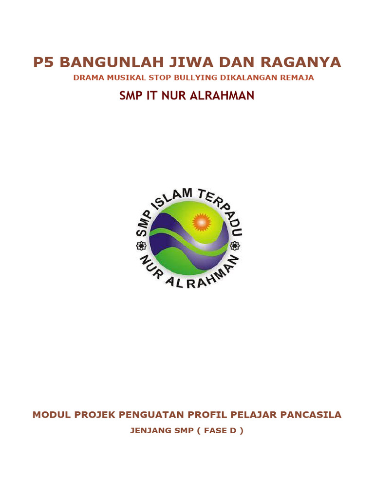 Modul P5 Bangunlah Jiwa Dan Raganya Ok | PDF