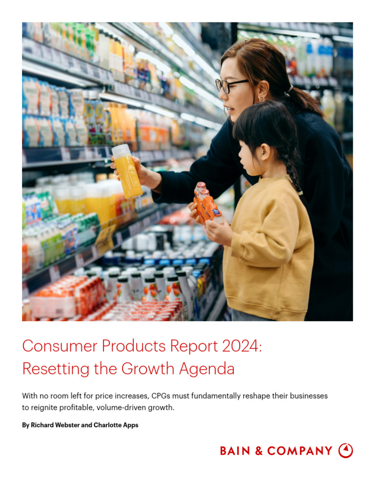 Bain Report Consumer Products Report-2024 240216 195348 | PDF