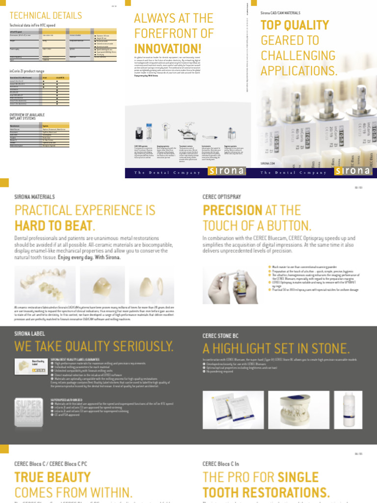 Blocuri Sirona | PDF