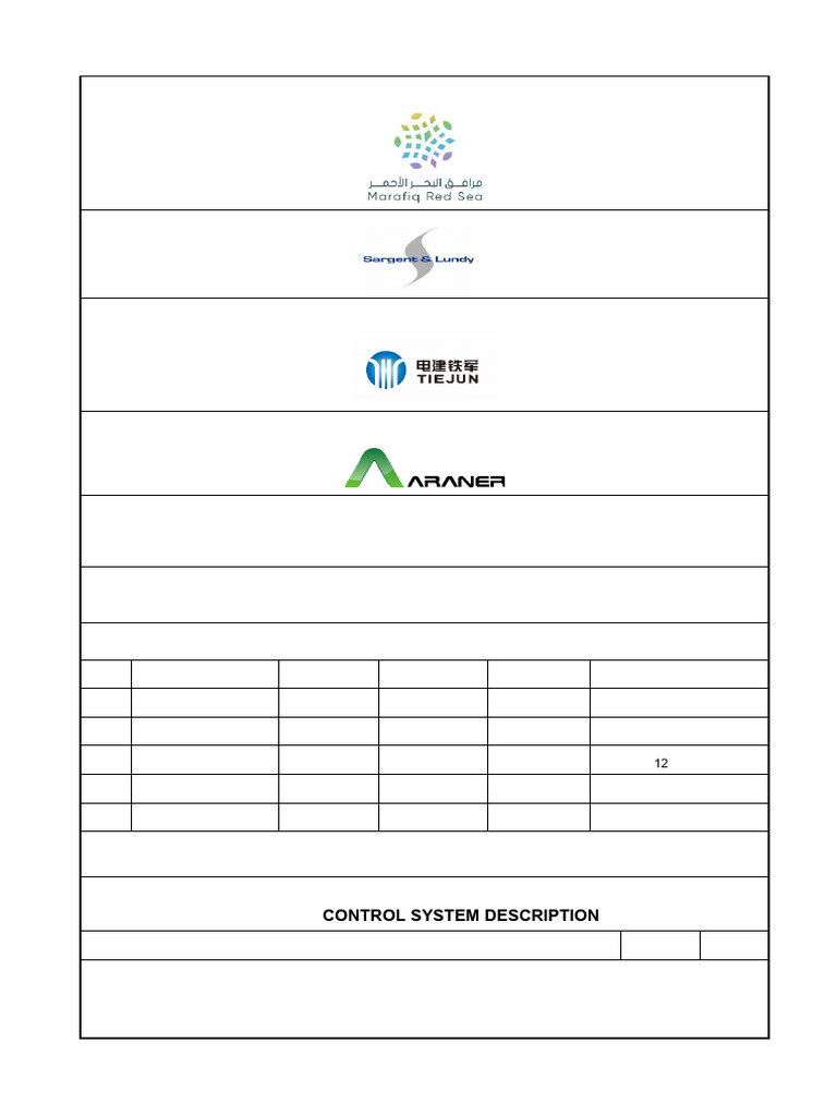 DCP1 - Control System Description | PDF