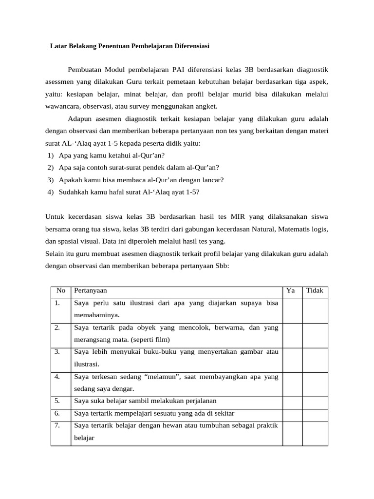 III Surah Al-Alaq | PDF