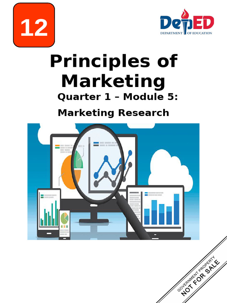 Quarter 1 Module 5 Principles of Marketing Reporting | PDF