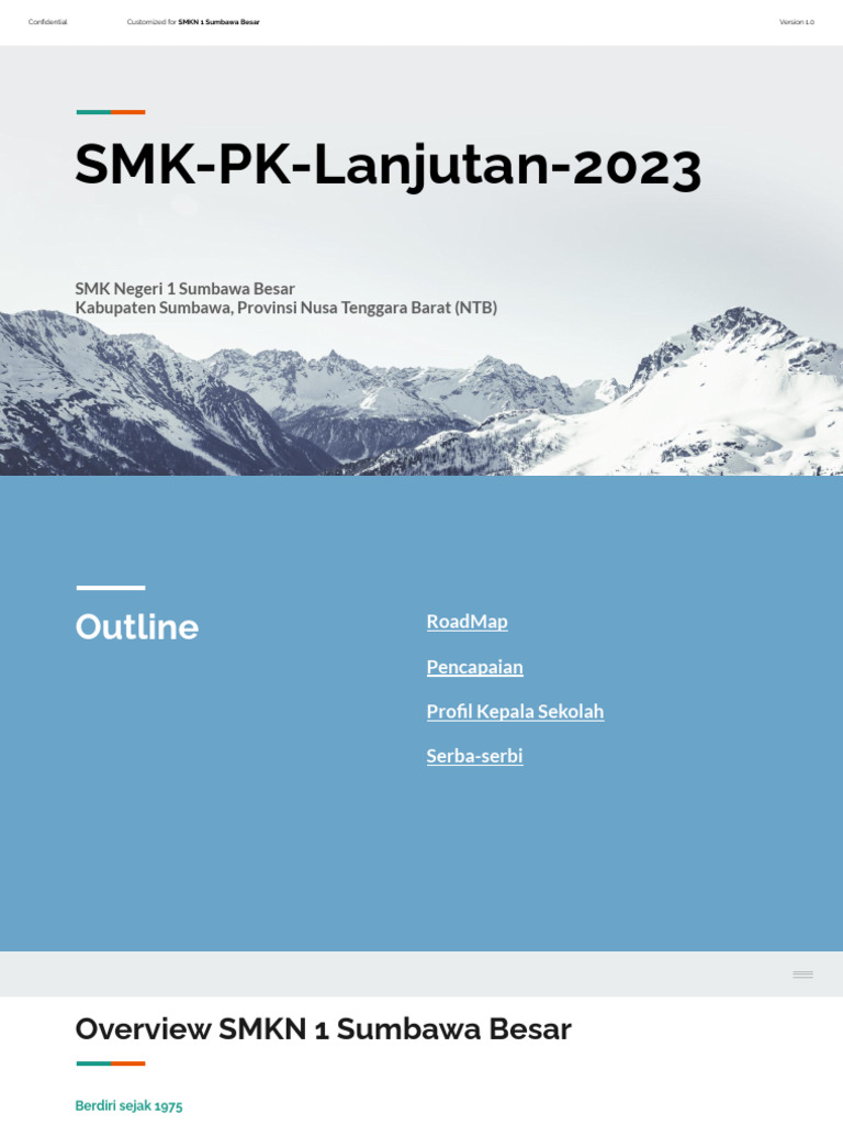 SMK PK Lanjutan 2023 Mukh | PDF