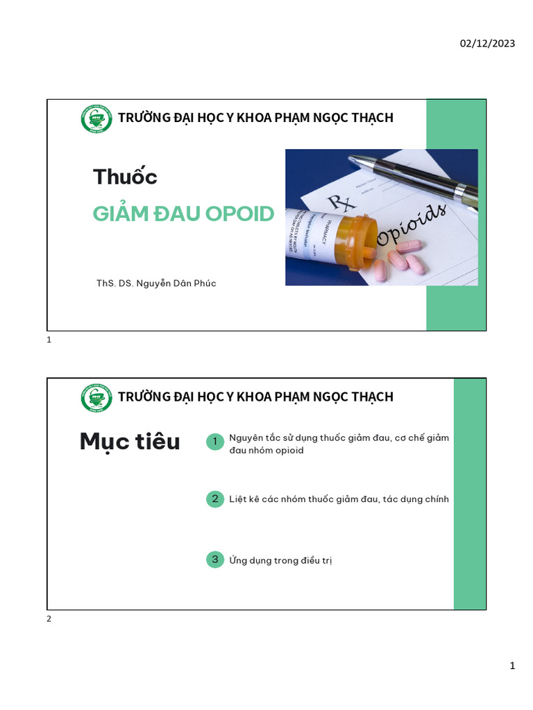 Giảm-đau-OPIOIDS | PDF