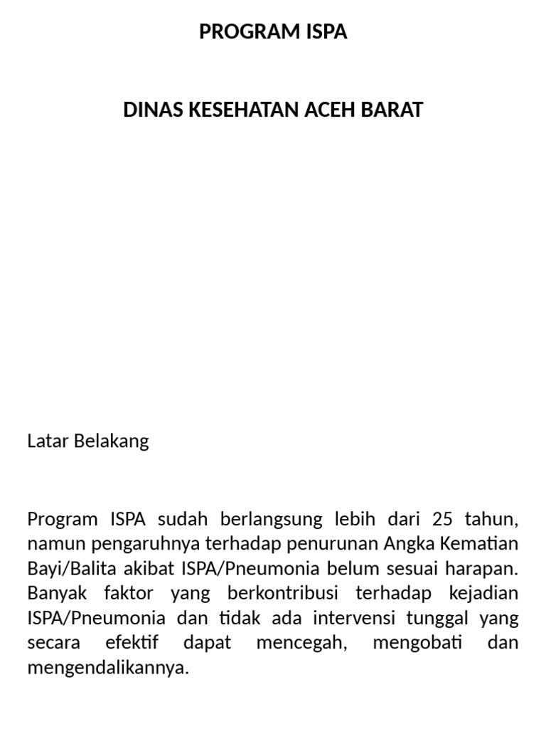 PPT ISPA | PDF