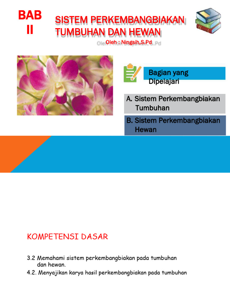 Sistem Perkembangbiakan Tumbuhan Dan Hewan | PDF