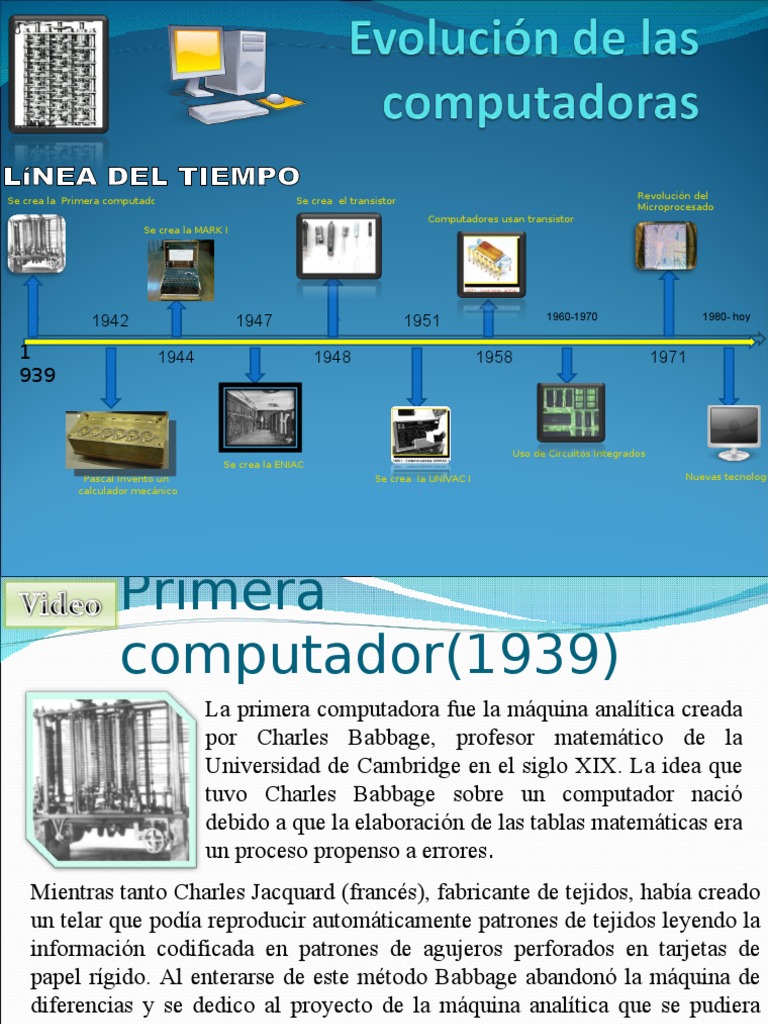 Evolución de Las Computadoras | PDF | Transistor | Semiconductores
