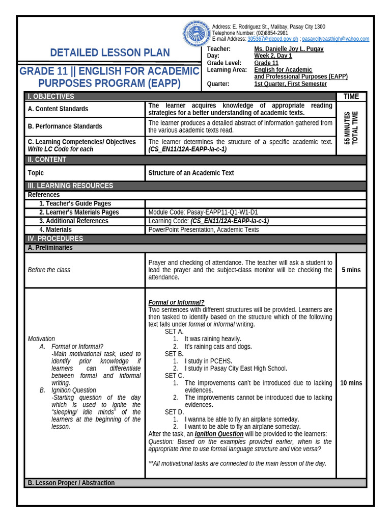 DLP Q1 W2 Eapp | PDF