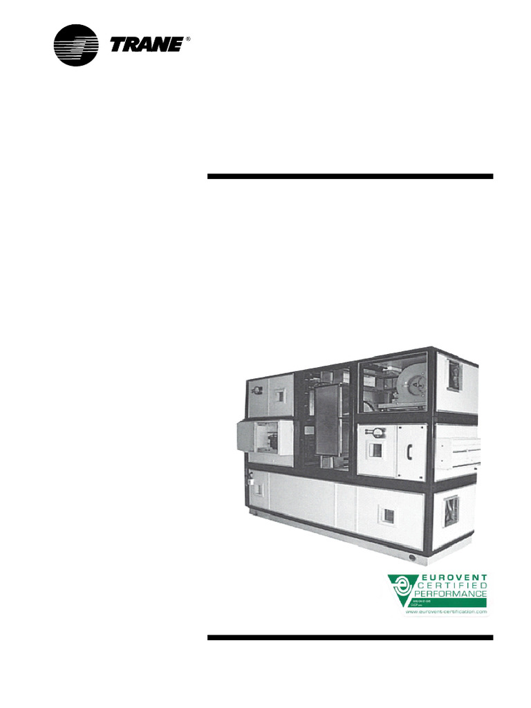 Catalogue AHU Trane | PDF