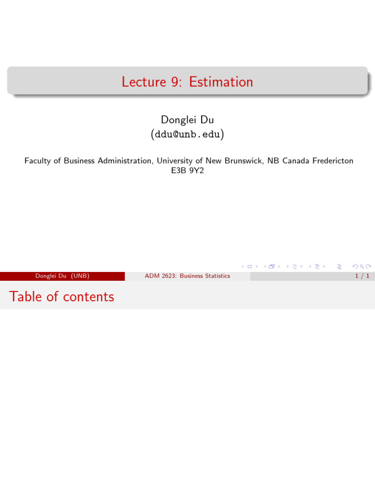 Lecture9 Student | PDF