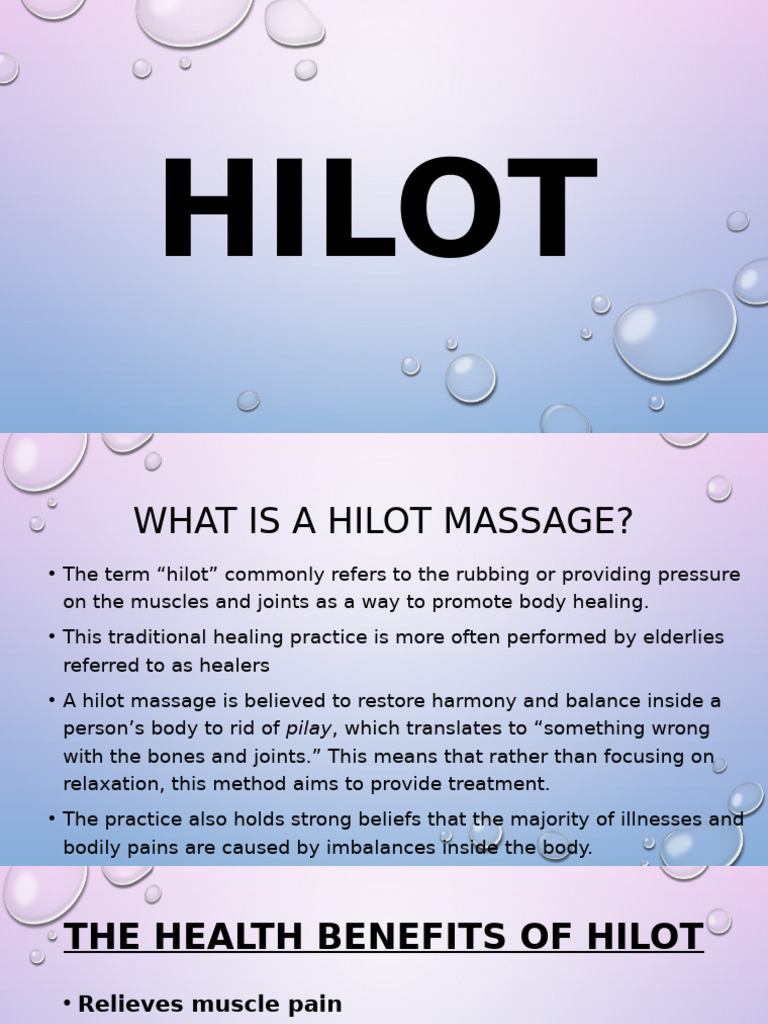 HILOT | PDF