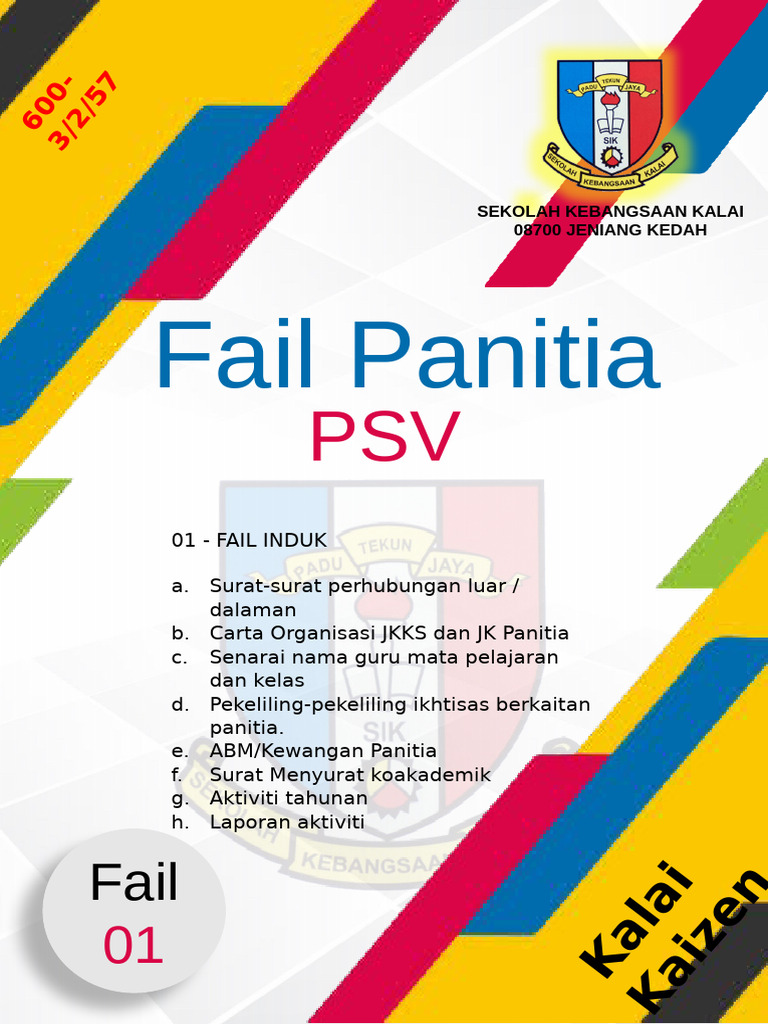 Fail Panitia PSV 2022 | PDF