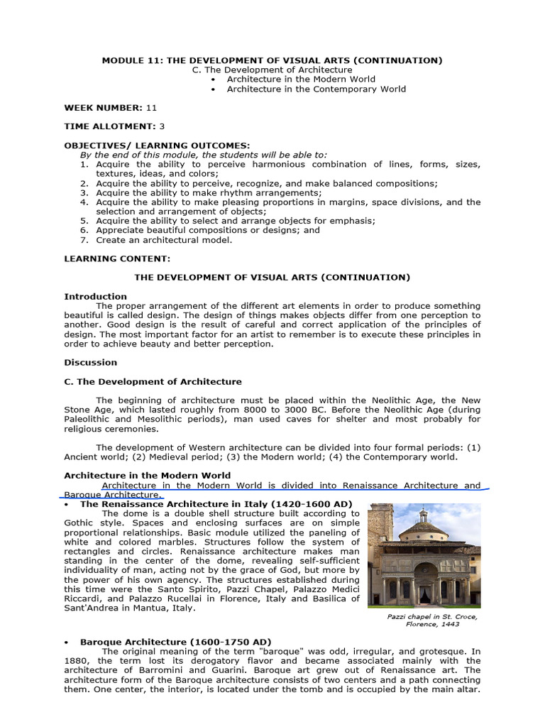 MODULE-WEEK-11-GEC008-ART-APPRECIATION-2 | PDF