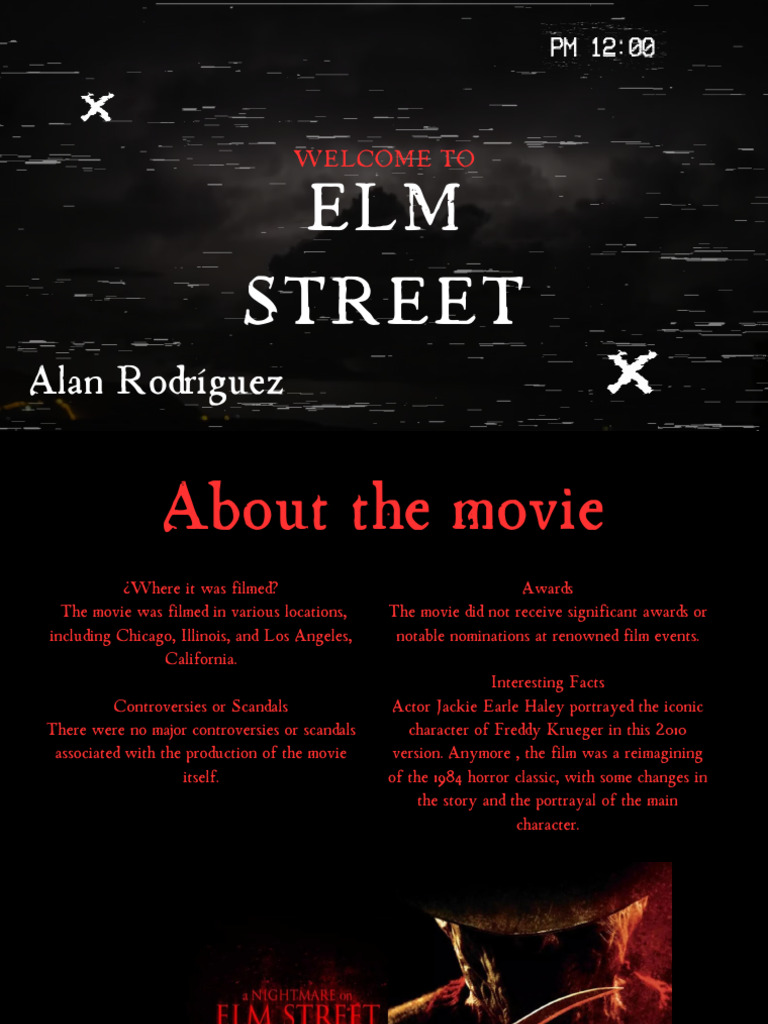 A Nightmare On Elm Street (Alan) | PDF
