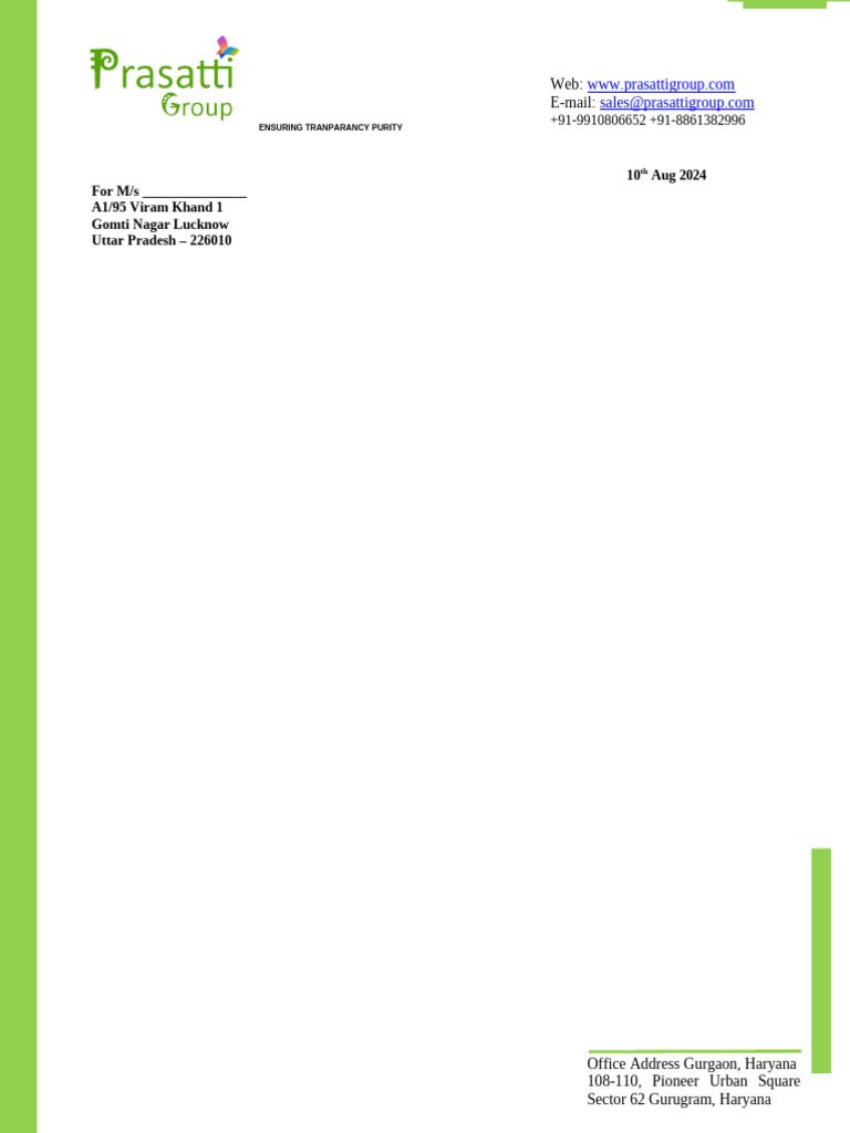 Letterhead | PDF