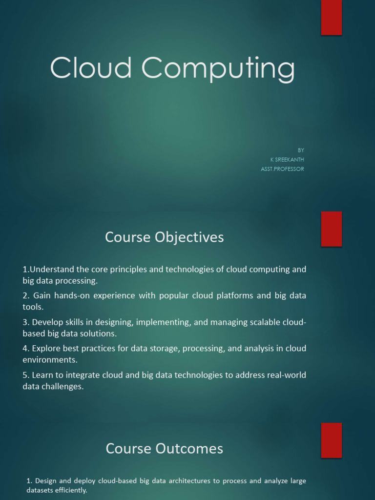 Unit 1 Cloud Computing 6 | PDF