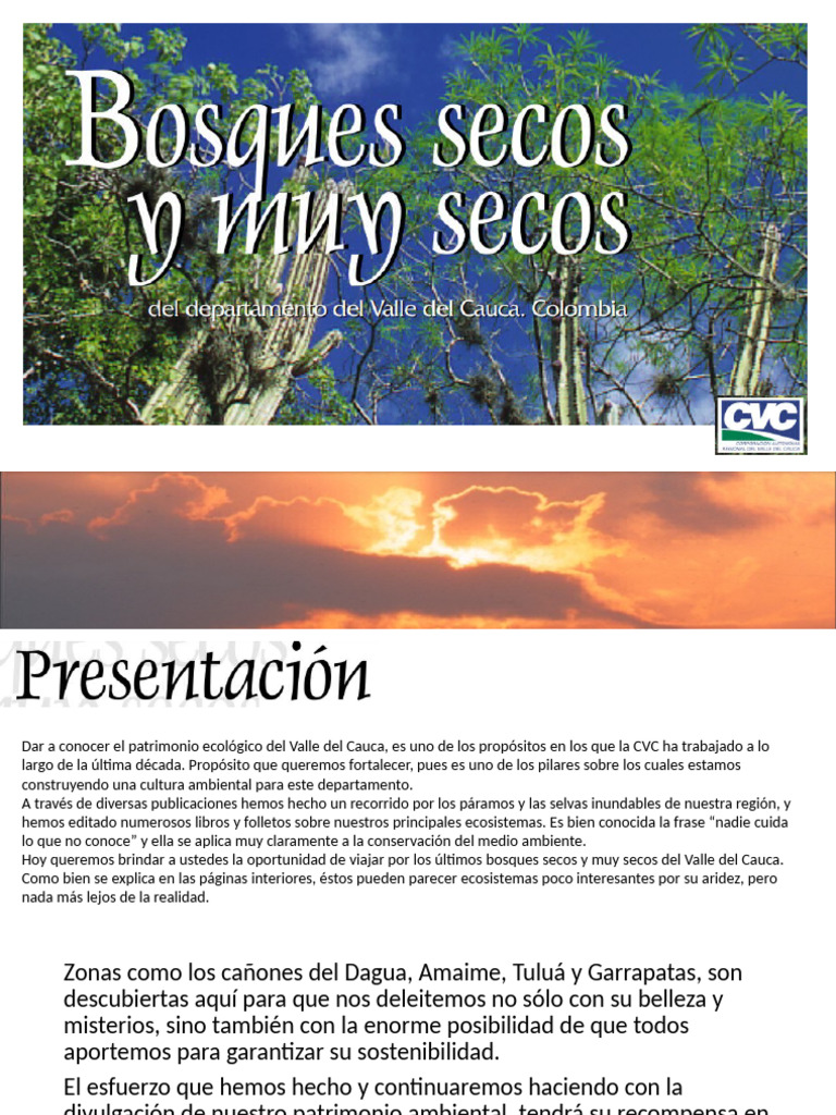 Bosques Secos | PDF