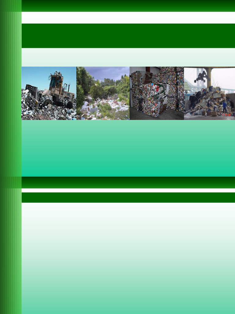 Chapter 8 Waste Management | PDF