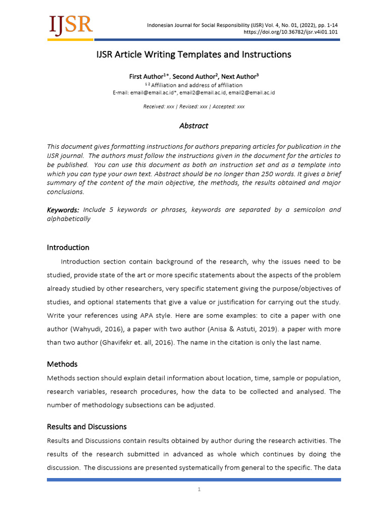 IJSR Paper Template 2022_english | PDF