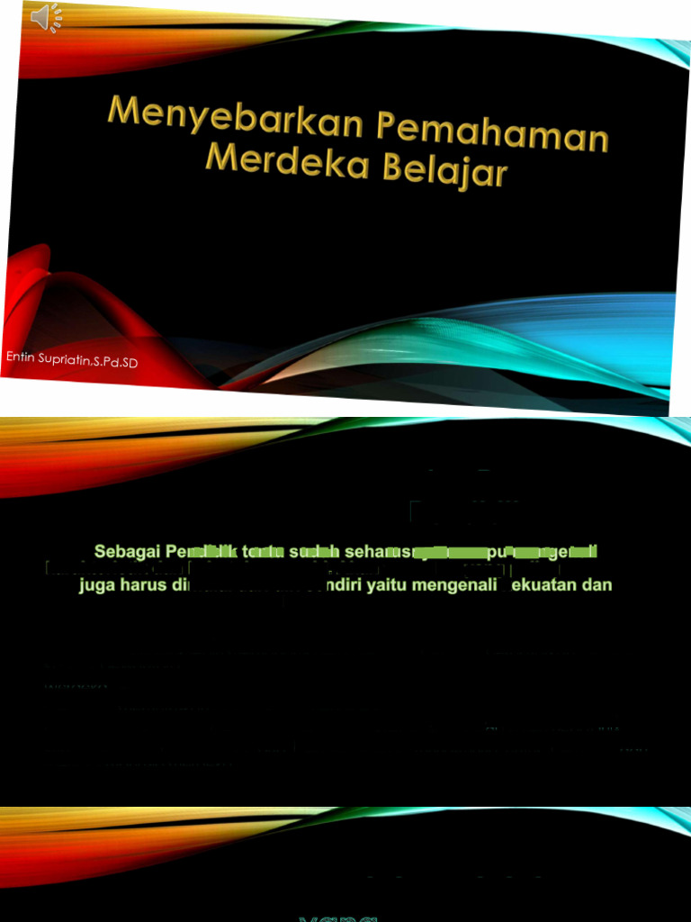 Menyebarkan Pemahaman Merdeka Belajar | PDF