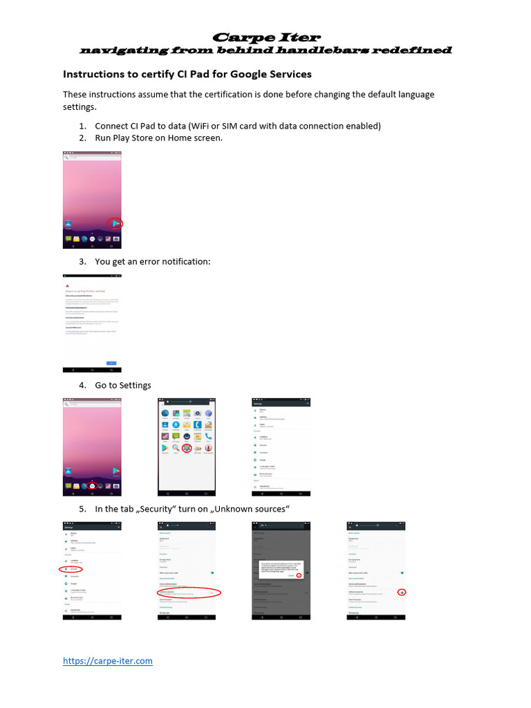 CI Pad Google Services Certification Guide | PDF | Technology & Engineering