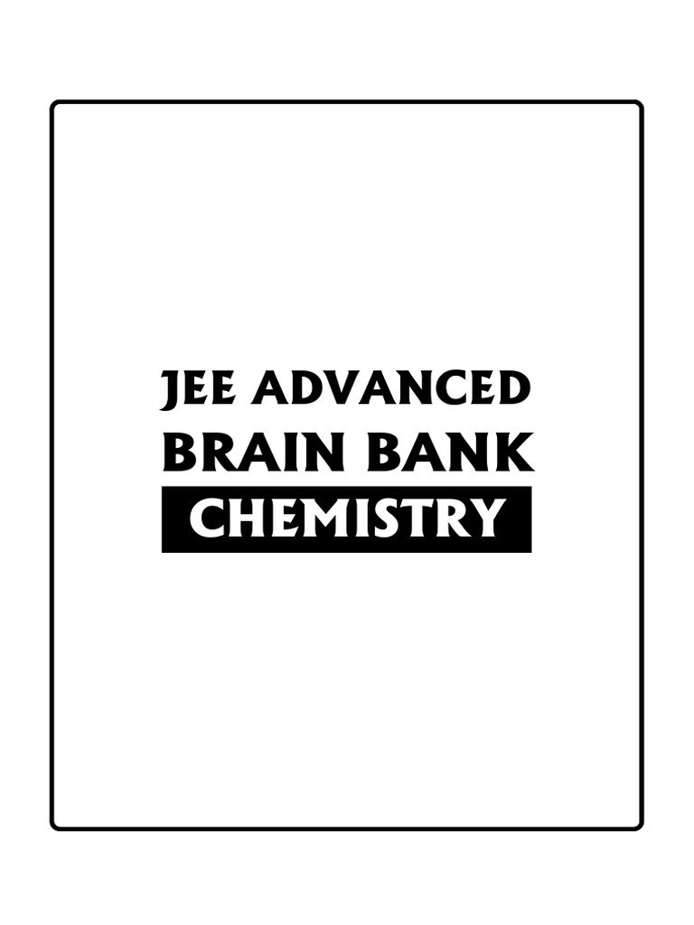 Chemistry - Brain Bank (QNS) | PDF