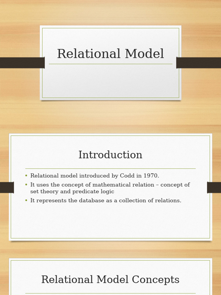 Relational Model | PDF
