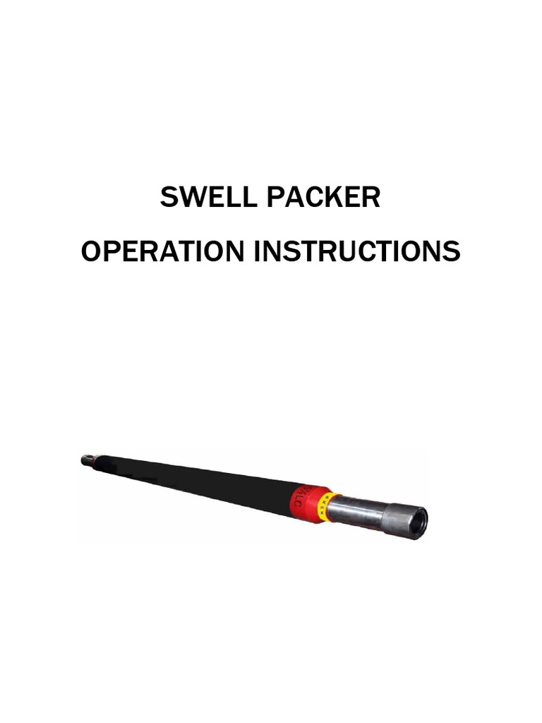 Manual Book of Packer | PDF