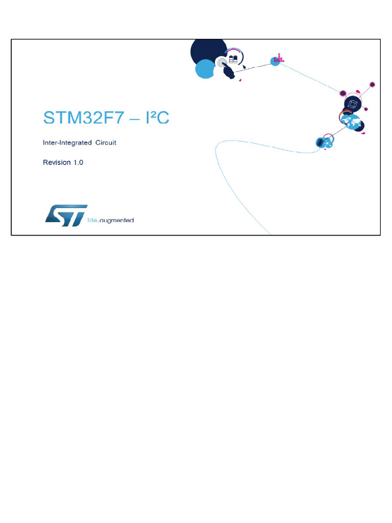 En - STM32F7 Peripheral I2C | PDF | Computer Networking | Data Transmission