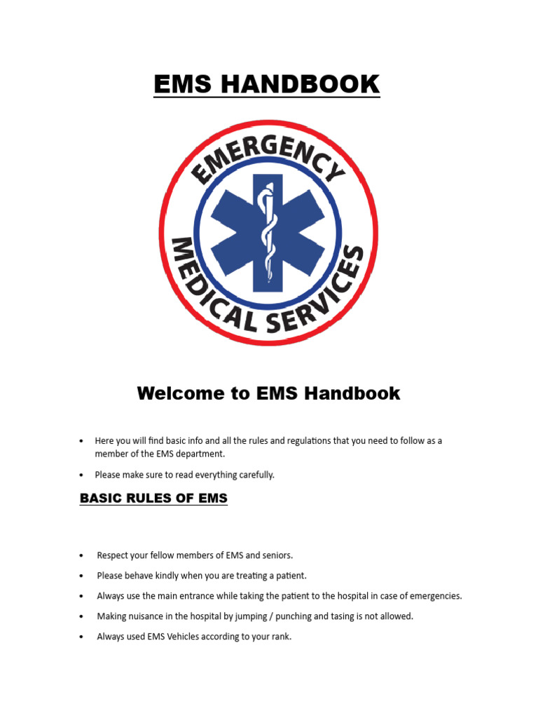 Ems Handbook | PDF
