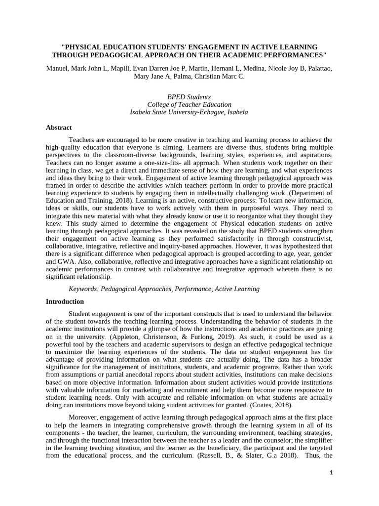 IMRAD-FORM-THESIS-NICOLE | PDF