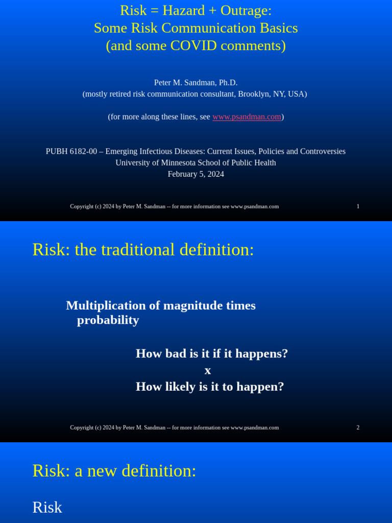Corona VS risk comm | PDF