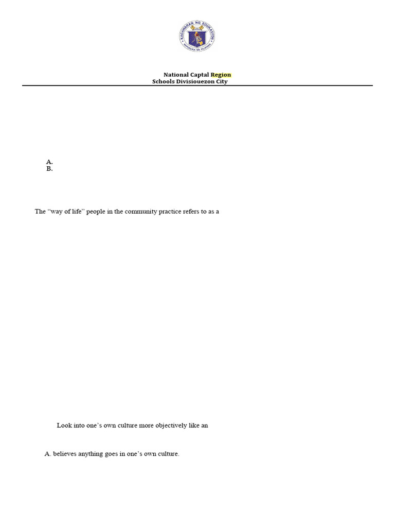 UCSP Midterm SY 2022 2023 | PDF