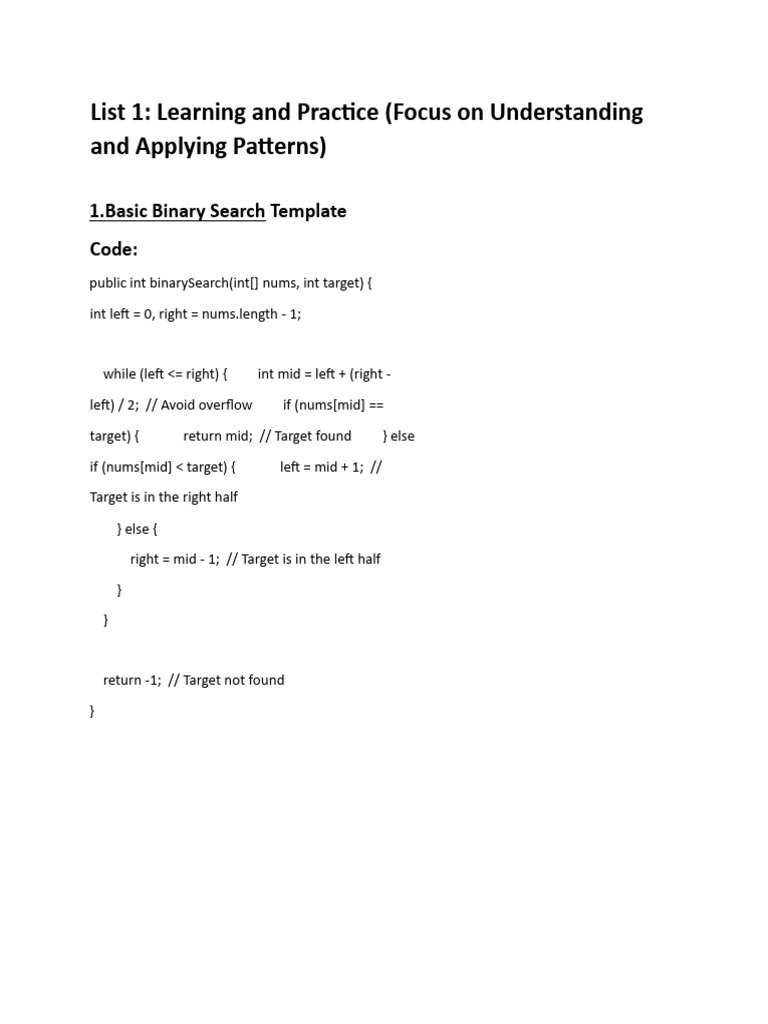 Binarysearch Pdf 