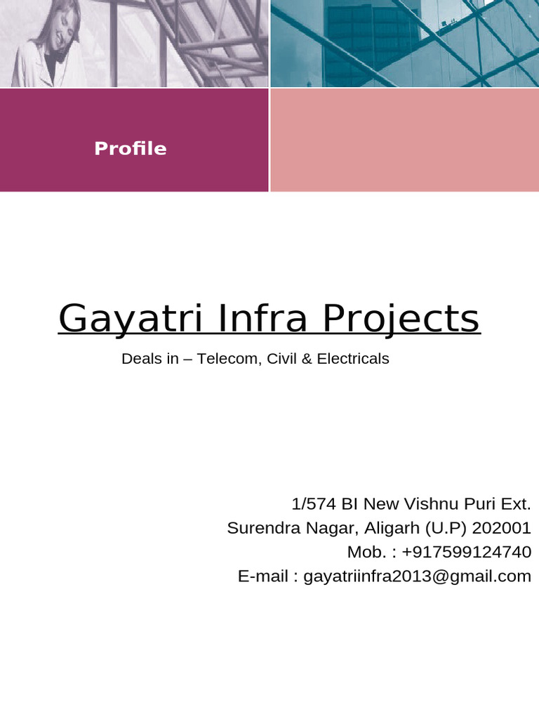 Gayatri Infra Profile | PDF