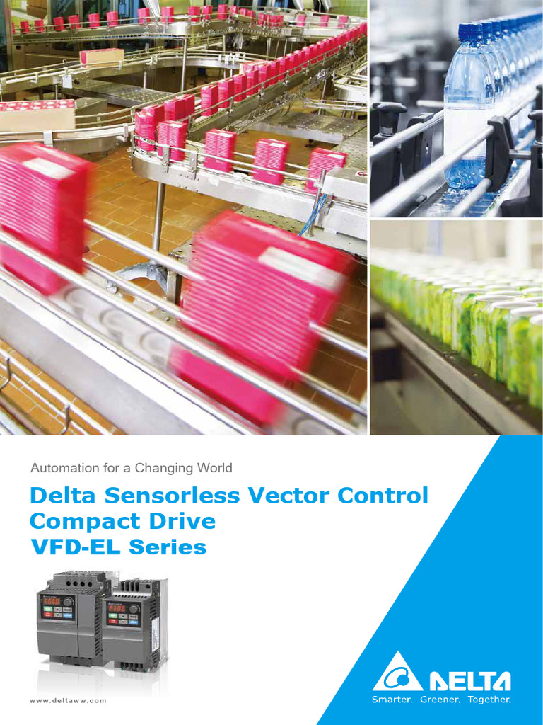 Delta VFD-EL Series (Inverter) | PDF