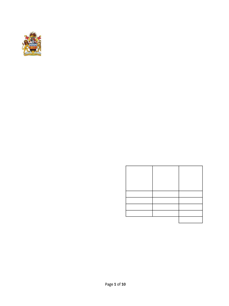 English Paper II-1 | PDF