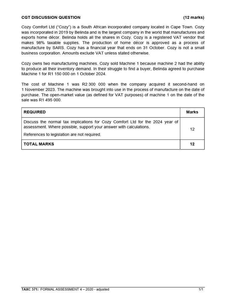 CGT Discussion | PDF