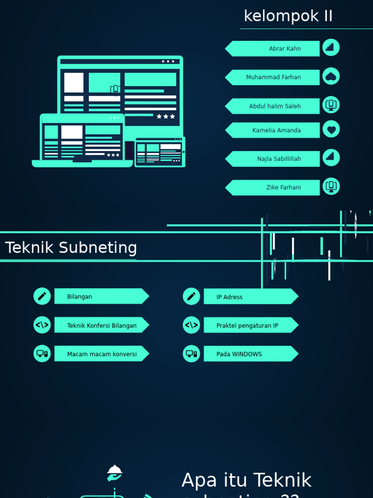 Kelompok II Teknik Subnetting | PDF