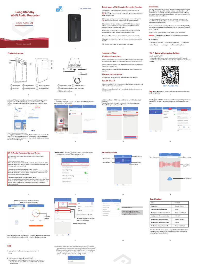 EL-AR02 E-manual 20240624 | PDF