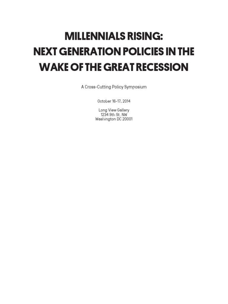 Millennials_Rising_Symposium_Booklet | PDF