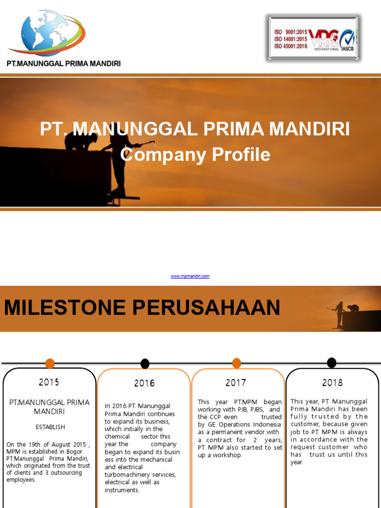 Company Profile Turbomacinary MPM | PDF