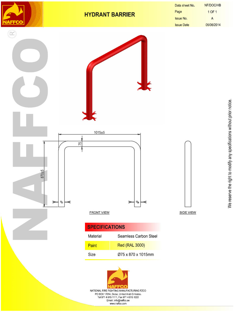 Hydrant Barrier | PDF