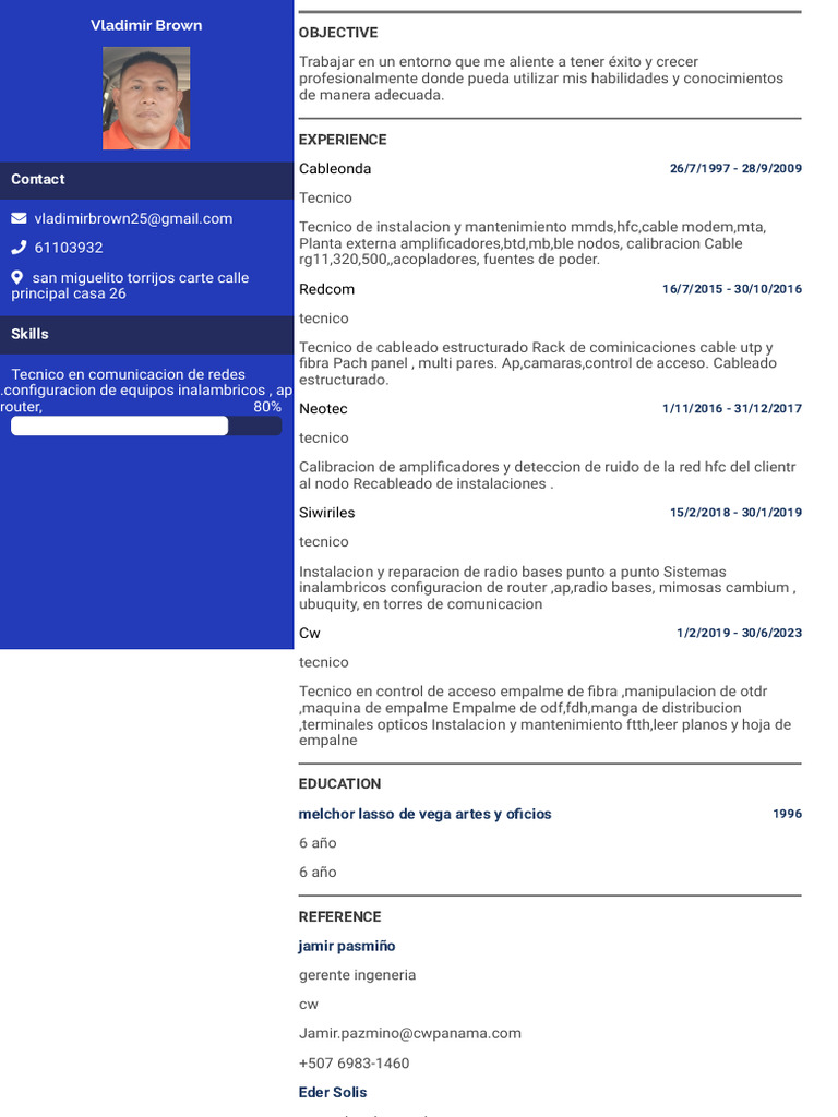 CV Vladimir 2023 (4) - 5-1-2 | PDF