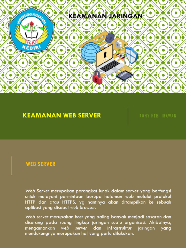 Keamanan Web Server | PDF