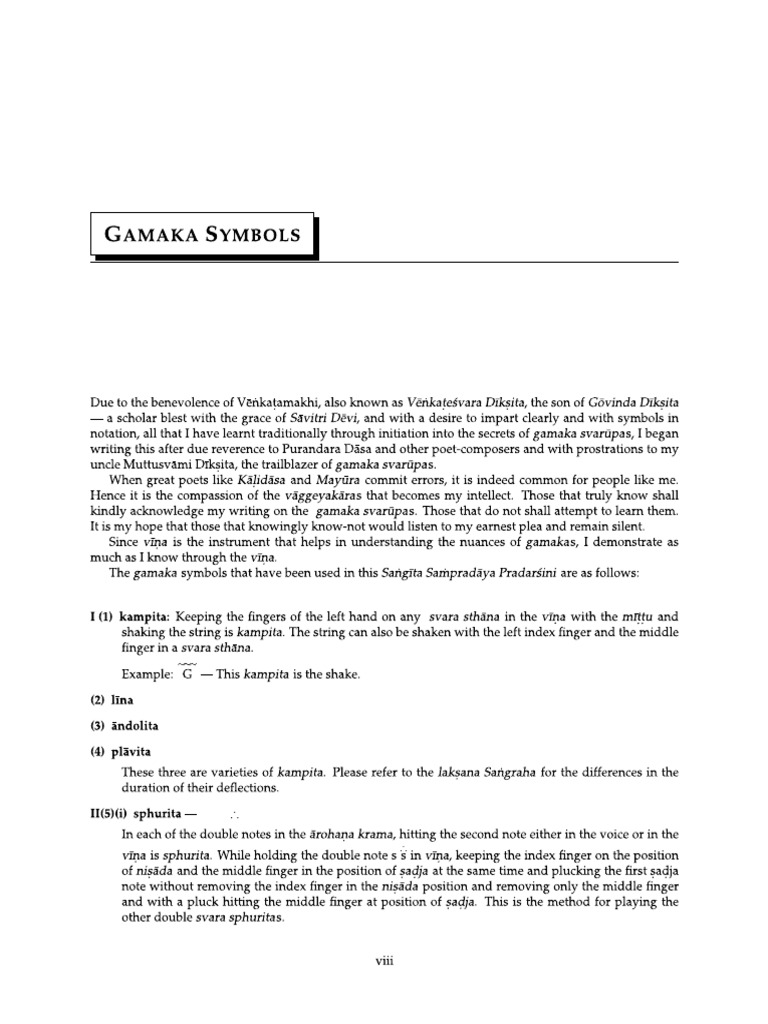 SSP Gamaka Pages - Carnatic Music | PDF