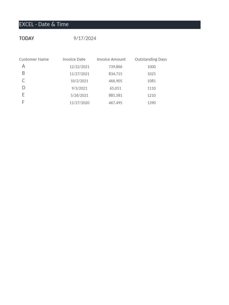 Date and Time Functions | PDF